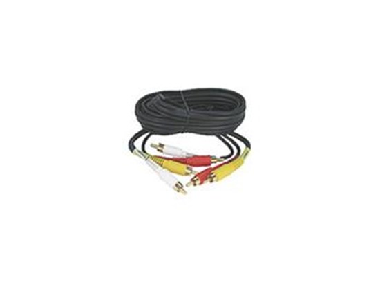Triple RCA M/M Audio/Video Cable - 25 ft at Cables N More