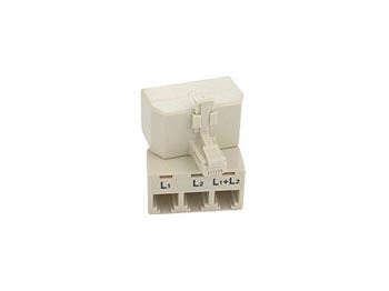 RJ11 2 Line Phone T Adapter Telephone Adapters at Cables N More