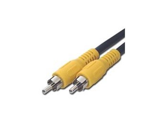 RCA M/M Audio/Video Cable - 12 ft Yellow Boot, Composite Video at ...