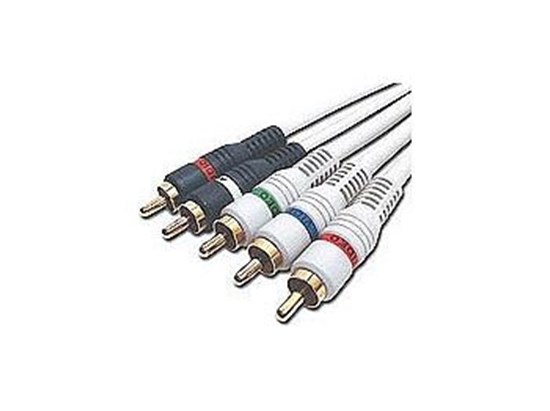 Component Video plus RCA Audio Cable - 6 ft at Cables N More