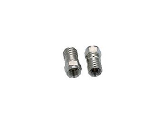 RG6 Universal F Crimp Connectors at Cables N More