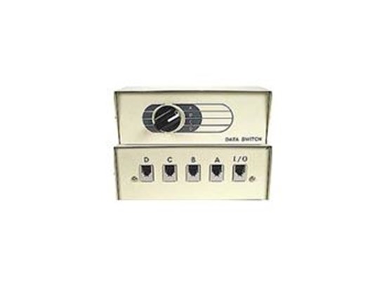 4 Way Telephone Switch Box at Cables N More