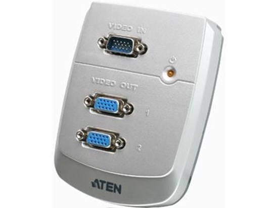 2 Port Video Splitter, 190 Mhz video bandwidth at Cables N More