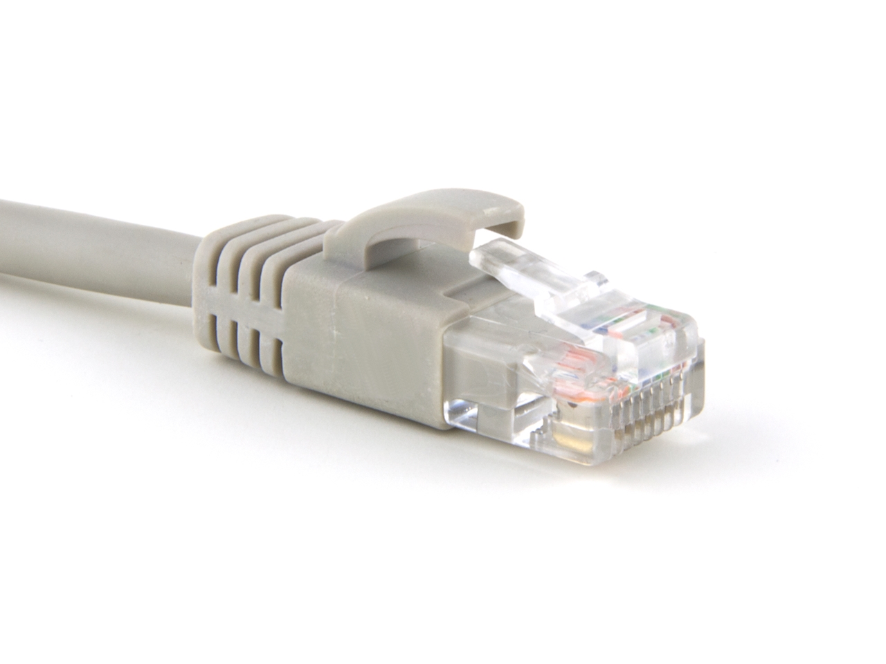 Gray Booted CAT5e Patch Cable - 14 ft at Cables N More