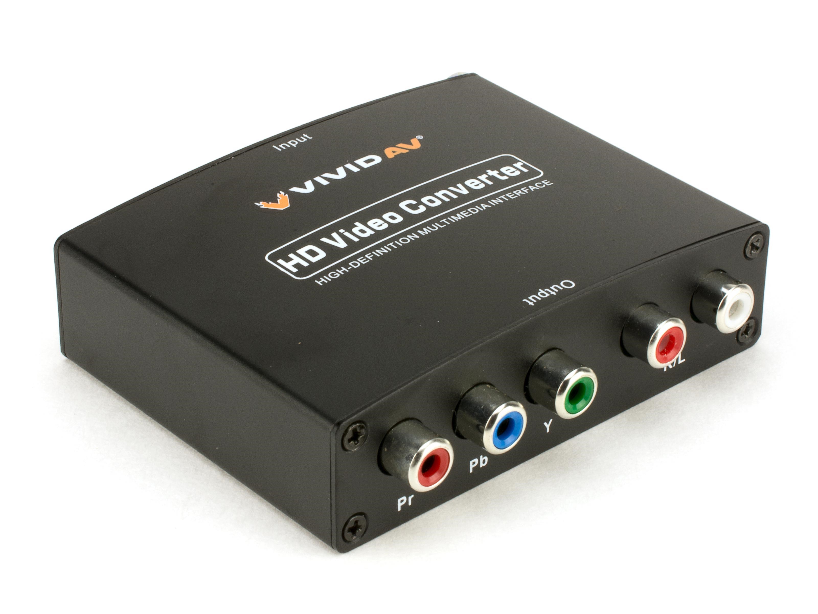 Vivid AV HDMI To Component RGB Audio Video Converter At Cables N More