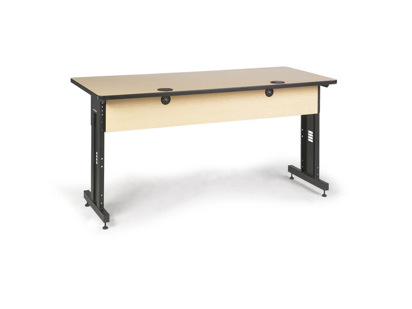72" W x 30" D Training Table - Hard Rock Maple at Cables N More
