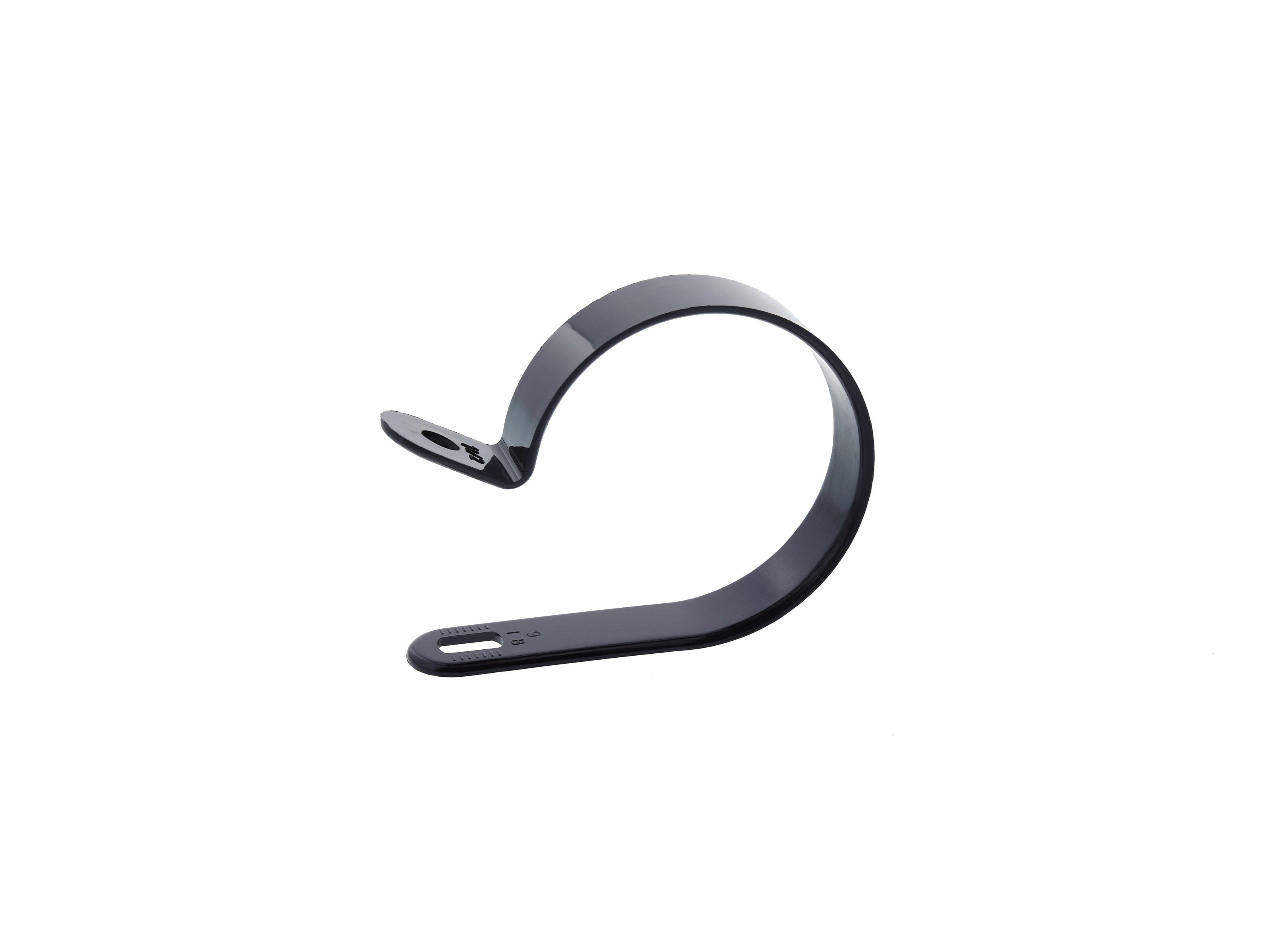 1 1/2 Inch Black Cable Clamp - 100 Pack at Cables N More