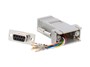 Modular Adapter Kit - DB9 Female to RJ45 - Gray at Cables N More